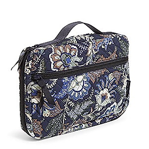 Vera Bradley Women's Cotton Travel Baby Changing Pad, Java Navy Camo - Recycled Cotton, One Size