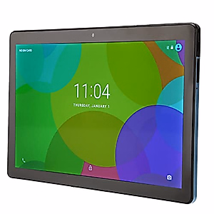 PUSOKEI 4GB 256GB Octa 8 Core Tablet PC,10inch 1080x1960 IPS HD Touchscreen Computer Tablets,5G WiFi Android11 Gaming Tablet, 4G Network Calling,7000mah Battery (Blue)