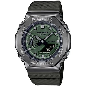 G-Shock CasiOak GM2100B Series 3A_Green/Black