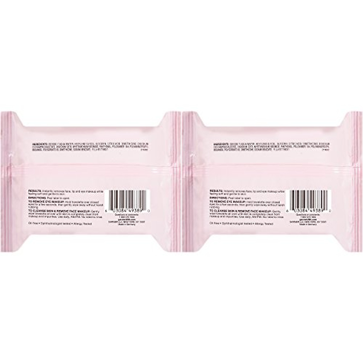 Garnier Micellar Facial Cleanser & Makeup Remover Wipes, Gentle for All Skin Types (25 Wipes), 2 Count (Packaging May Vary)