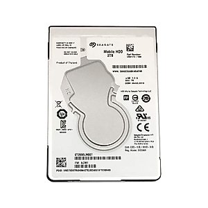 Seagate 2TB SATA 5.4K RPM 32MB 2.5IN (ST2000LM007)