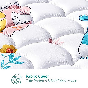 Premium Foam Hypoallergenic Crib Mattress and Toddler Mattress, 5" Dual-Sided, Breathable, and Firm Toddler Bed Mattress,Toddler Mattress for Toddler Bed, Fits Standard Full-Size Crib and Toddler Bed