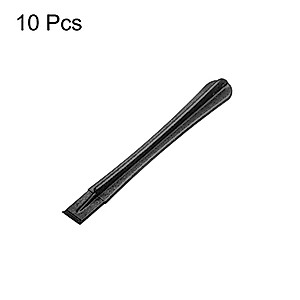 MECCANIXITY Plastic Spudger Pry Opening Repair Tools 10pcs for Mobile Phone PC Tablet Laptop LCD Screen Smart Phone Repair 85x8.5mm Black