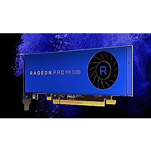 AMD Radeon Pro WX 3100 Graphic Card - 1.22 GHz Core - 4 GB GDDR5 - Half-Length - Single Slot Space Required