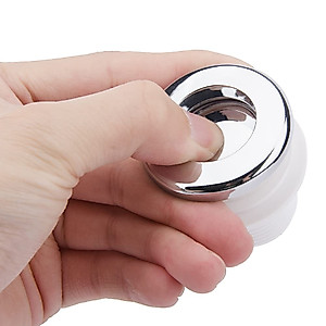 Air Pressure Bath Switch Tub Spa Massage Bath Garbage Waste Disposal Air Switch Push Button Garbage Disposal Sink Top Air Switch(White,Size:32mm)