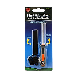 SE Flint and Striker with Rubber Grip Handle - FS372
