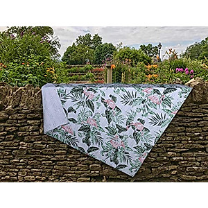 Maviss Homes Indian Traditional Handmade Patchwork Cotton Super Soft Kantha Quilt Blanket | Throw Bedspread Blanket | Bedroom Décor Throw Quilt |Home Décor; Green