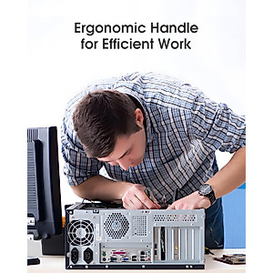 Kingsdun 51 in 1 Precision Screwdriver Set, Portable Screwdriver Set with 48 Magnetic Bits Torx Hex Screwdriver for iPhone, Laptop, PC, Watch, Glasses