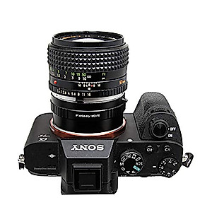 Fotasy Minolta MD MC Rokkor Lens to E Mount Adapter, MD E Mount, MD to E, Compatible with Sony a7 a7R a7s II III IV a9 a7c Alpha 1 a6600 a6500 a6400 a6300 a6100 a6000 a5100 a5000 a3500 ZV-E10