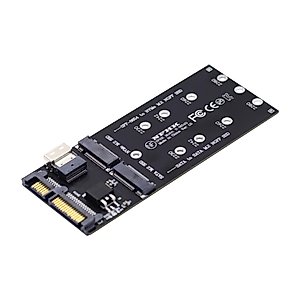 chenyang CY M.2 NVME SSD to SFF-8654 ＆ NGFF SATA SSD to SATA 2 in 1 Combo Adapter for Mainboard (Not Work NVEM SSD to SATA)