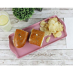 Calypso Basics, Sandwich Melamine Tidbit Tray, Pink