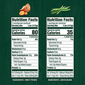 Beech-Nut Baby Food Jars, Veggie Variety Pack, 4oz, 12ct