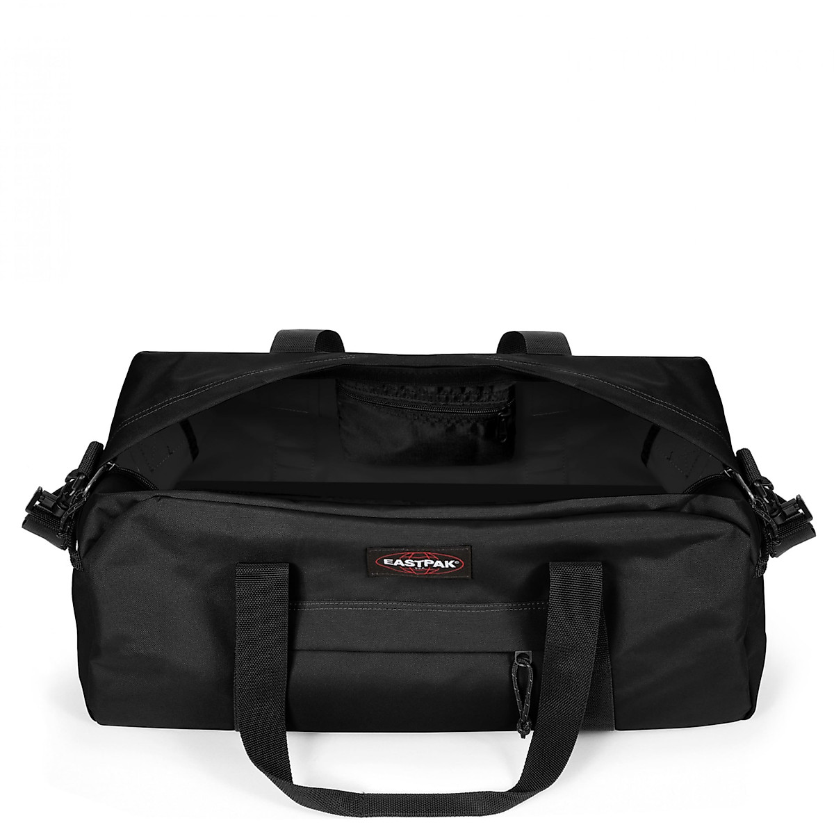 Eastpak Station + Duffle Bag - Vegan Travel Luggage - Black, Medium