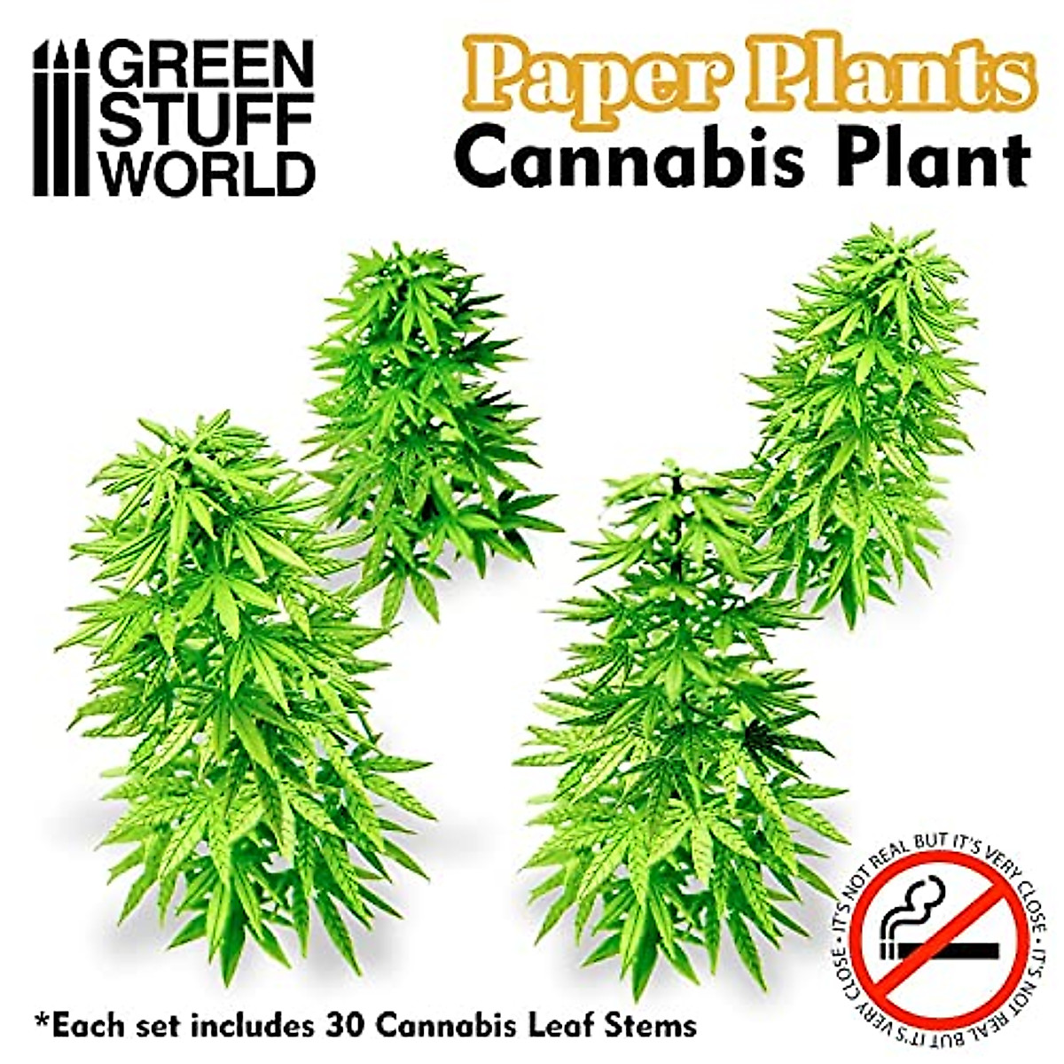 Green Stuff World Paper Plants - Cannabis 10448