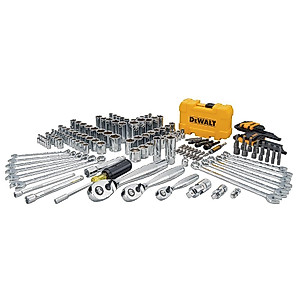 DEWALT Mechanics Tool Kit (DWMT73803) and Screwdriver & Drill Bit Set (DWA2FTS100)