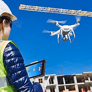 MUNBYN Rugged Android Tablet, 8" Heavy Duty Tablet Android 10, 700 nits Sunshine Readable, Military Waterproof Outdoors Industrial Tablet, IP67 MIL-STD-810G Handheld PC for Construction Marine Drone