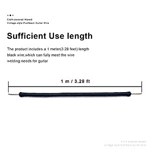 SAPHUE Electric Guitar Chrome Socket Jack Plate Holder for 6.35mm Plug Electrosocket Recessed jack Guitar Parts（Delivery of 3.3FT electric guitar cable）