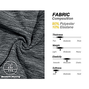 Dasawamedh Men's Running Sport Track Jacket Full Zip Workout Athletic Fitness Jackets for Training Gray Heather L