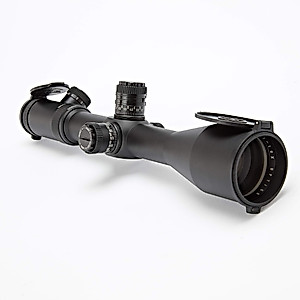 Hi-Lux Optics UD530X56-R Uni-Dial 5-30 x 56 34mm Tube Rifle Scope with Red Illuminated MIL Ranging Reticle, Black