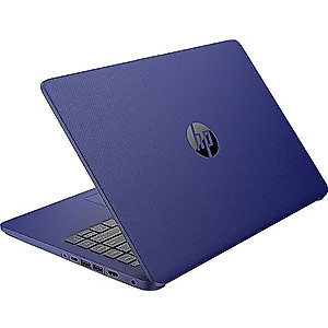 HP Newest 14" Ultral Light Laptop for Students and Business, Intel Quad-Core N4120, 16GB RAM, 192GB Storage(64GB eMMC+128GB Ghost Manta SD), 1 Year Office 365, Webcam, HDMI, WiFi, USB-A&C, Win 11