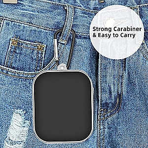 Compatible with OnePlus Buds Pro Case, Lamshaw Protective TPU Case with Keychain for OnePlus Buds Pro (Clear)