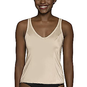 Vanity Fair womens Tops for Layering (Camisole & Tank Tops) Camisole, Cami - Traditional Neutral, Medium US