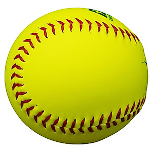 Baden USA (ASA) Fire Synthetic Cover Slowpitch Softball 11" (One Dozen)