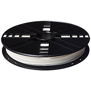 MakerBot PLA 3D Printing Filament Large Spool for Use with MakerBot's Replicator+ & 5th Generation Line of 3D Printers, Non-Toxic Resin, 1.75mm Diameter, White (MP05780)