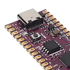 Microcontroller Board, Microcontroller Module 16MB QSPI Flash Memory 264KB Professional Low Power Consumption USB C Interface Dual Core for Game Console