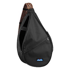 KAVU Paxton Pack Backpack Rope Sling Bag - Jet Black