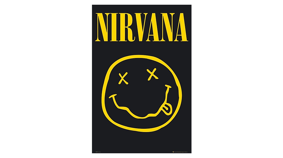 Nirvana Smiley Poster by GB Eye | Affordable Wall Decor