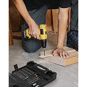 KingTool Drill Bit Set - 418 PCS Drill Bits, Drill Set & Drill Bit for Wood, Metal, Masonry, Cement, Screwdriver Bit Set Combo Kit Perfect for DIY Projects and Home Repairs