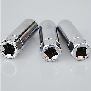 OSOF 14mm & 16mm Spark Plug Socket Thin Wall 12-Point Removal Tool 3/8 inch Square Drive Set
