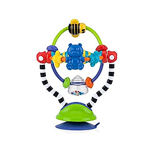 Nuby Silly Spinwheel with Suction Base High Chair Interactive Toy for Early Development