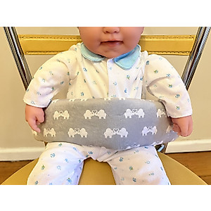 Multifunctional Highchair Strap for Infants&Toddler Grocery Cart Straps Baby high Chair Harness(Elephants Love)