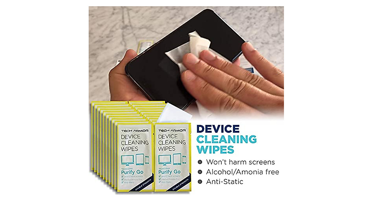 Tech Armor 120 ML Pro Screen Cleaning Kit - Clear & Safe Screen Care