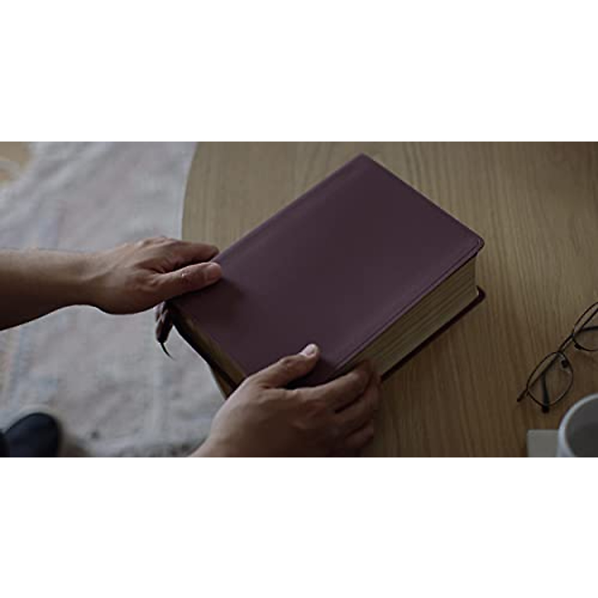 ESV Study Bible, Large Print (Bonded Leather, Burgundy)