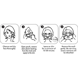 Clinical Resolution CRL Peptide Aqua Gel Mask 5 Pack, Instant Hydration, Soothing, Cooling, Healing, Post-Treatment, Post Microneedling, Reduce Redness and Stinging Feeling