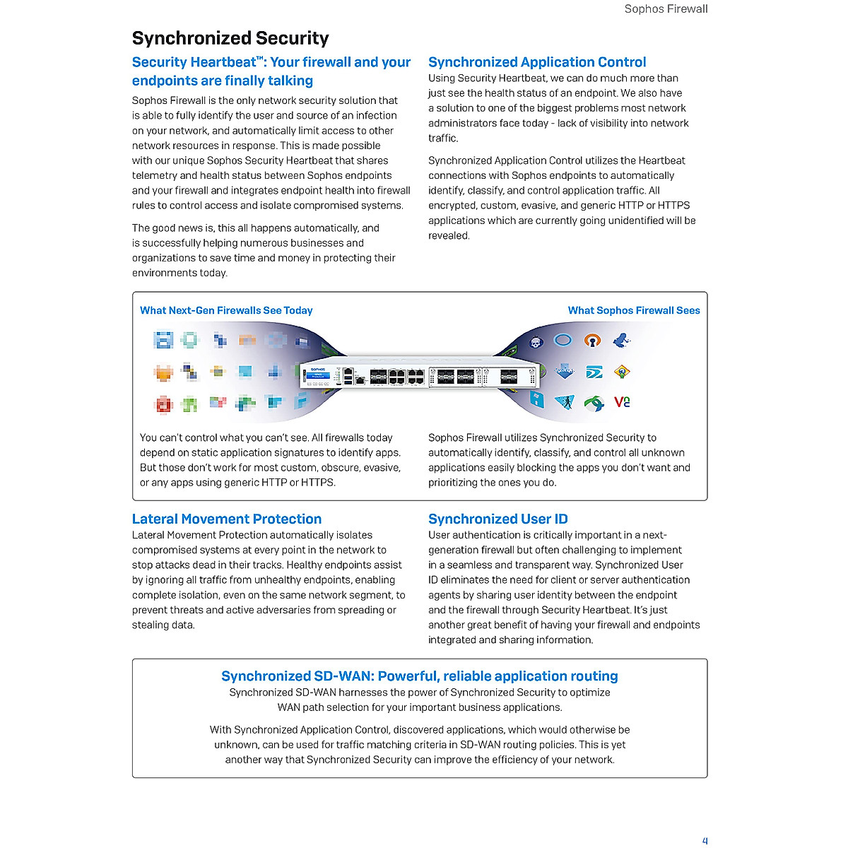 Sophos XGS 136 Next-Gen Firewall - US Power Cord (XA1DTCHUS)