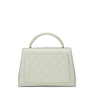 CHANEL, Pre-Loved Green Quilted Lambskin Kelly Small, Green