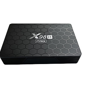 X98H Pro TV Box Android 12.0 tv Box 2.4G/5G Wifi6 4GB RAM 64GB ROM BT5.0 Support 4K H.265 with i8 Keyboard (English Version)