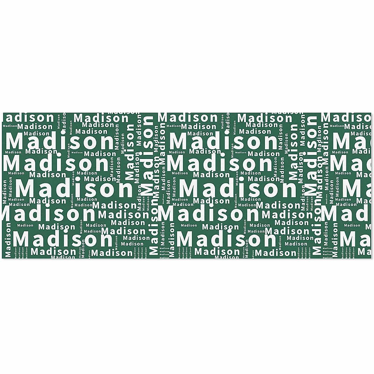 InterestPrint Custom Name Wrapping Paper for Women Men, Personalized Monogram Gift Wrap Paper 58x23 Customized Christmas Birthday Wrapping Paper Roll for Grandma Grandpa