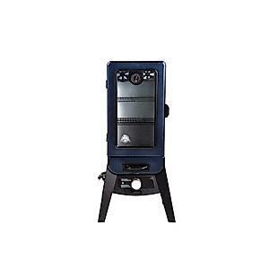 Pit Boss Grills PBV3A1 Electric Smoker, Blue Hammertone