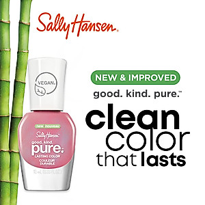Sally Hansen Good.kind.pure. Nail Color, Mint Refresh.33 Fl Ounce, Packaging May Vary