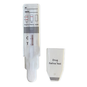 5 Ct-INVBIO Cotinine Saliva Test Kit at Home, Single Panel Oral COT Test, Cut-Off Level at 50 ng/mL, Highly Sensitive and Accurate