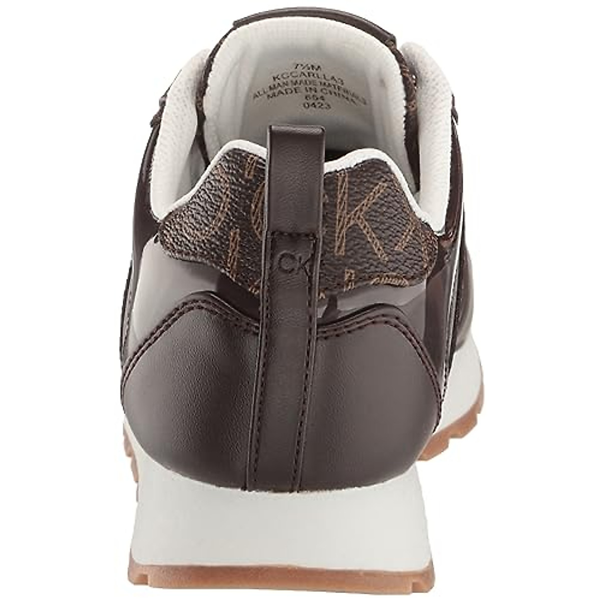 Calvin Klein Women's Carlla3 Sneaker, Brown Multi 211, 10