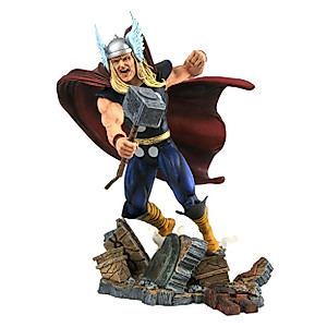 Diamond Select Toys Marvel Gallery Thor PVC Statue, Multicolor, 9 inches
