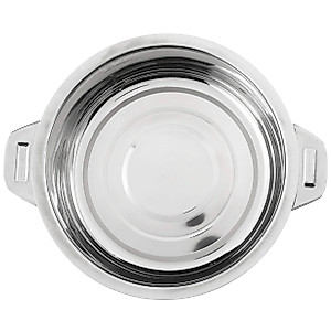 Vinod 4-Piece Insulated Casserole Food Warmer/Cooler Hot Pot Gift Set, 4000mL+5000mL+7500mL+10000mL, Stainless Steel