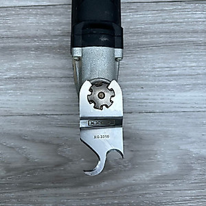 XXGO 3 Pcs Multi Tool Saw Blades Oscillating Multi Tool Knife Blade for Cutting Roofing Asphalt Shingles PVC Floor Carpet Cardboard Fit Milwukee Rockwell Bosch Dremel Ryobi Ridgid XG3310