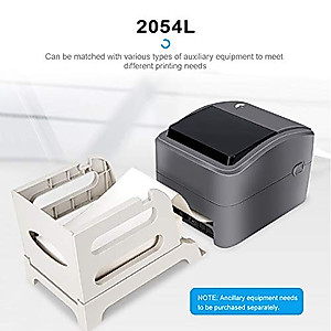 Micmi Shipping Label Printer, Thermal Support Amazon Ebay PayPal Etsy Shopify Shipstation Stamps.com Ups USPS FedEx DHL Support Windows, Roll & Fanfold Thermal Direct Label for Printer 4x6 inch
